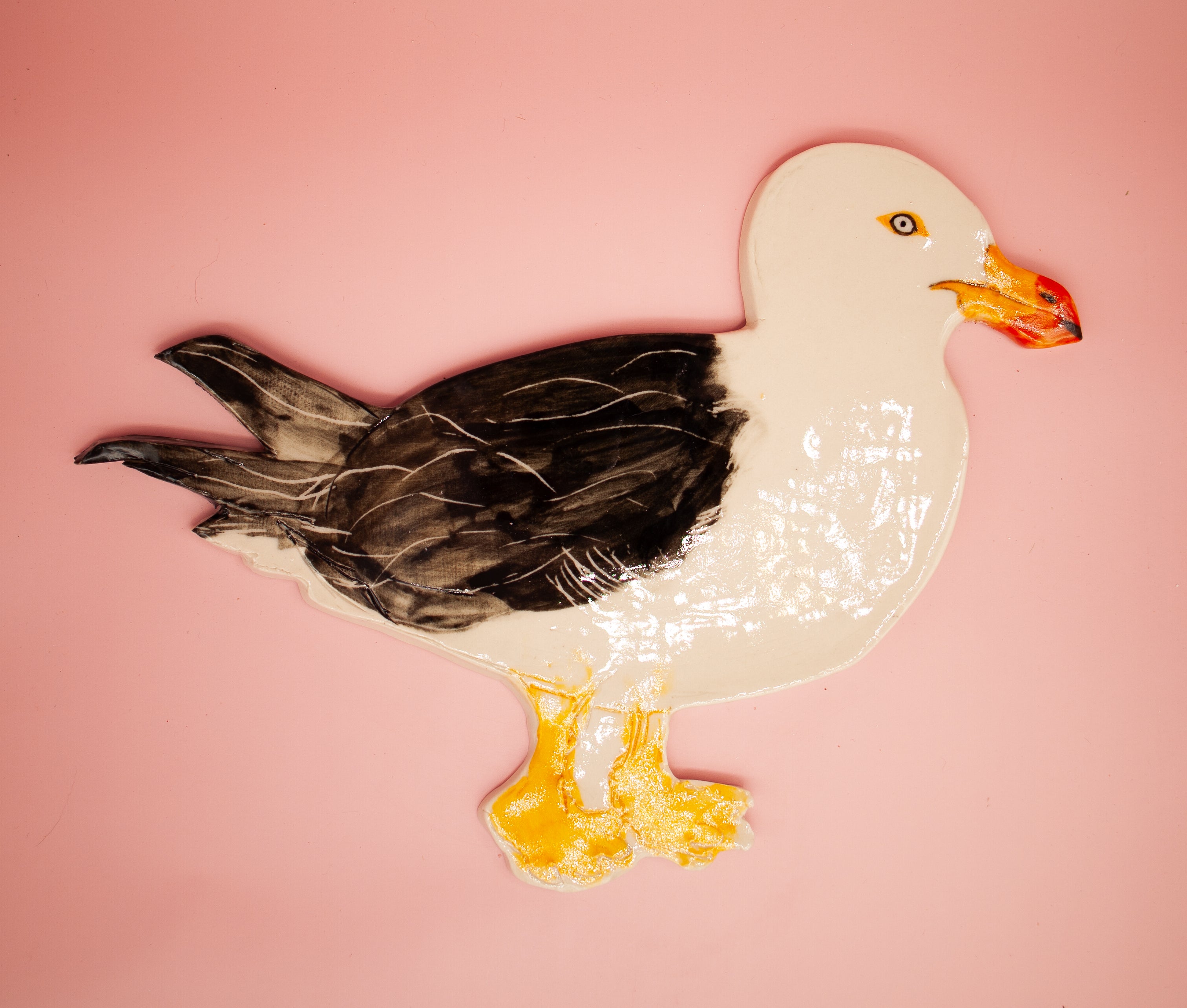 Pacific Gull Wall Hanging Artwork – Albatross Ceramic